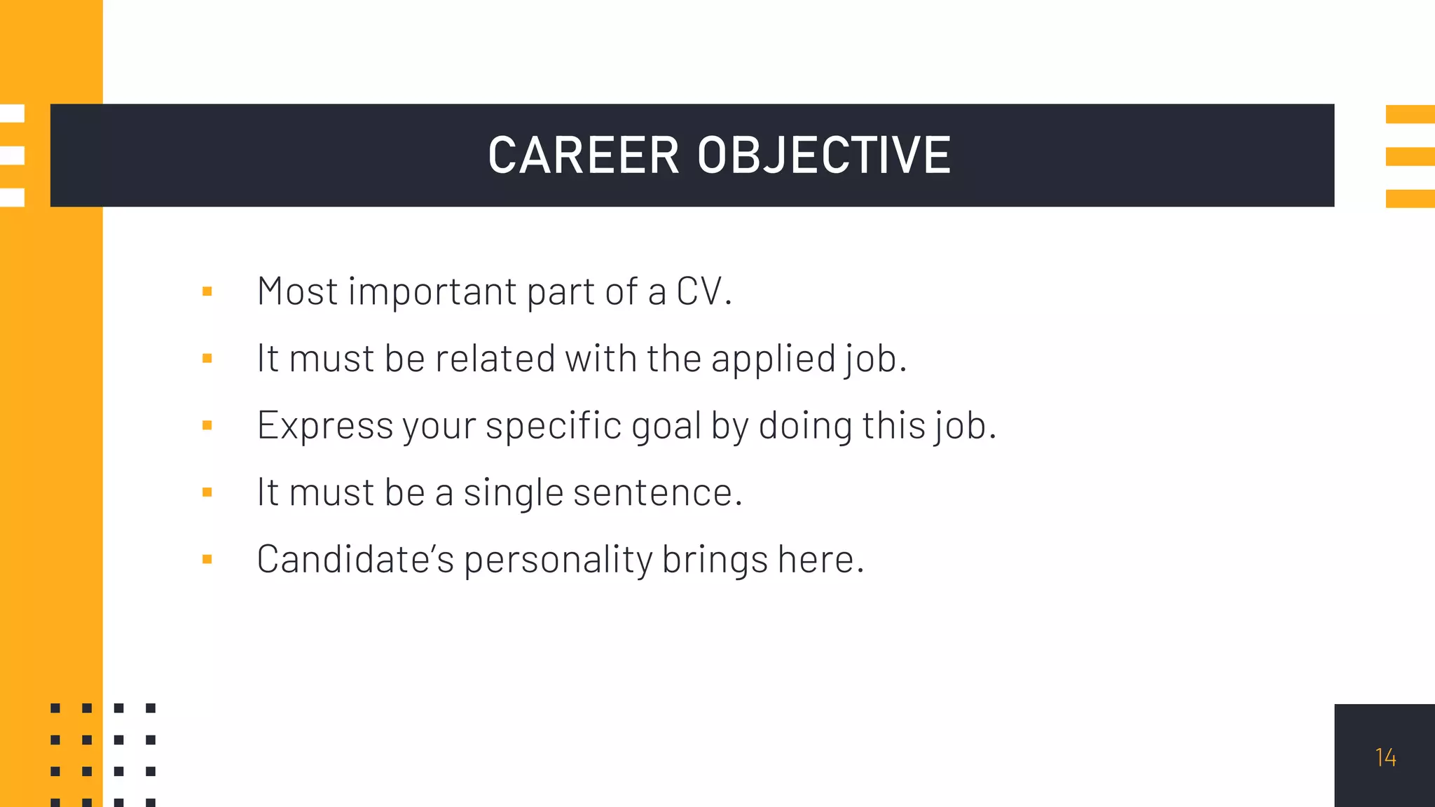 CV Writing | PPT