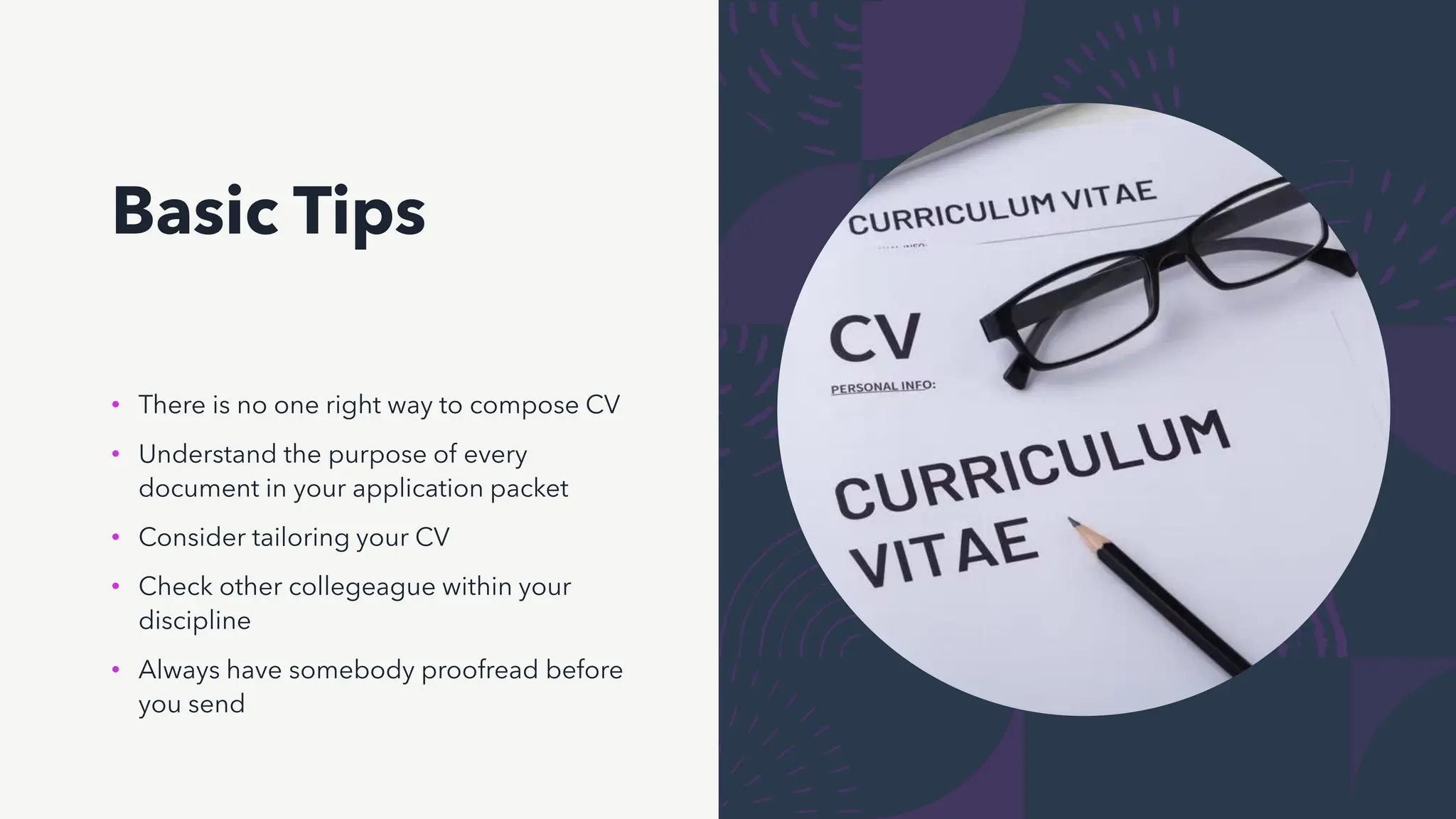 Curriculum Vitae Writing Guide for Career Preparation.pdf