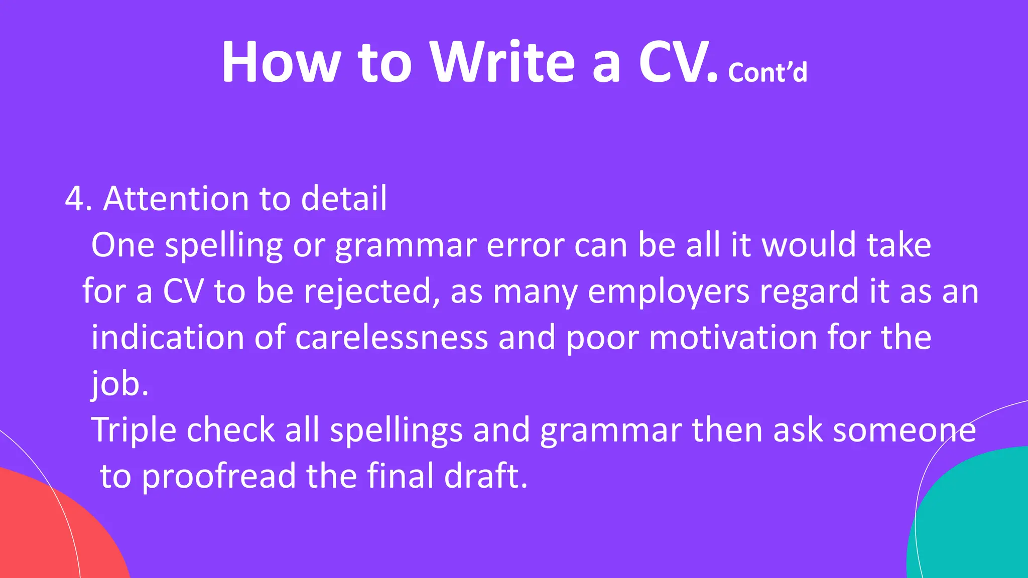 CV WRITING PRESENTATION - SOLWEZI.pptx