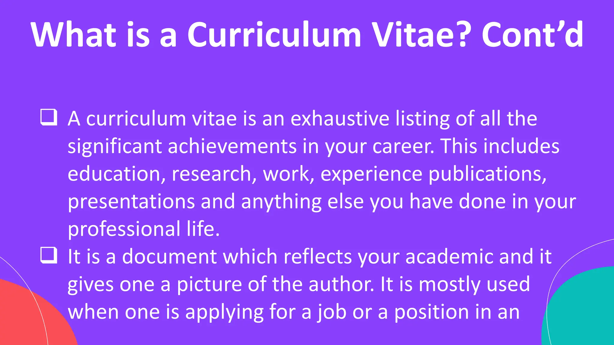 CV WRITING PRESENTATION - SOLWEZI.pptx