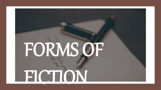 Introduction to Fiction | PPTX