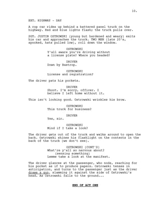 Pilot Script for Walker | PDF