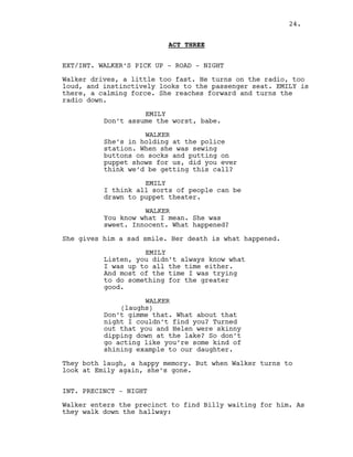 Pilot Script for Walker | PDF