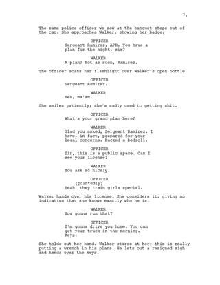Pilot Script for Walker | PDF