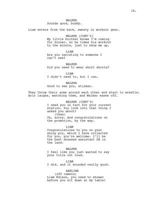 Pilot Script for Walker | PDF