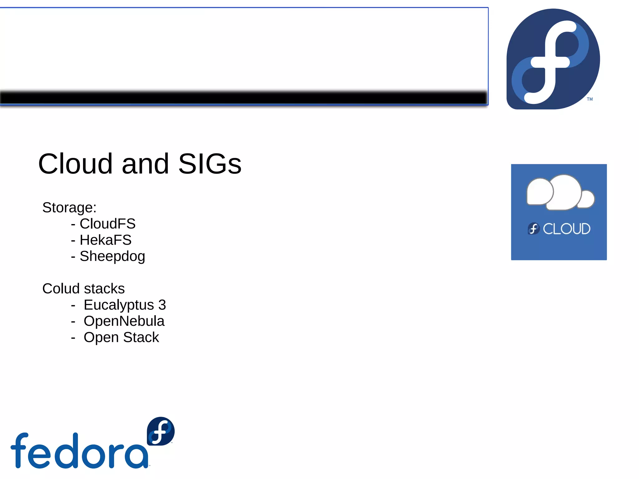 Cw13 fedora cloud by ahmed araby | ODP