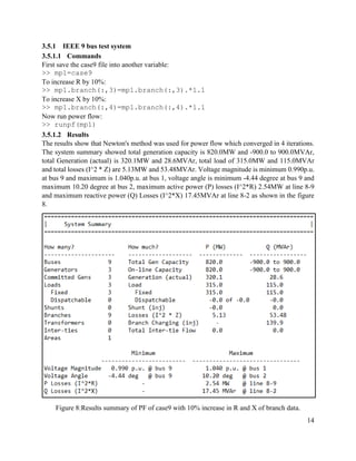 Power Systems analysis with MATPOWER and Simscape Electrical (MATLAB ...