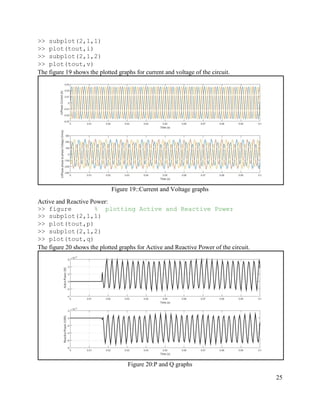 Power Systems analysis with MATPOWER and Simscape Electrical (MATLAB/Simulink) | PDF