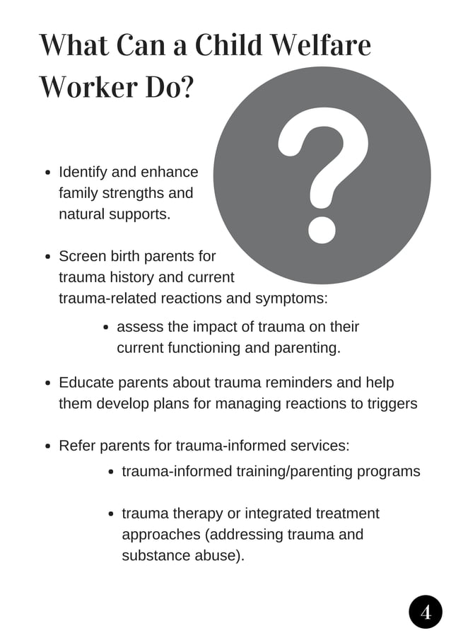 Child Welfare: Lesson 7 Handout | PDF