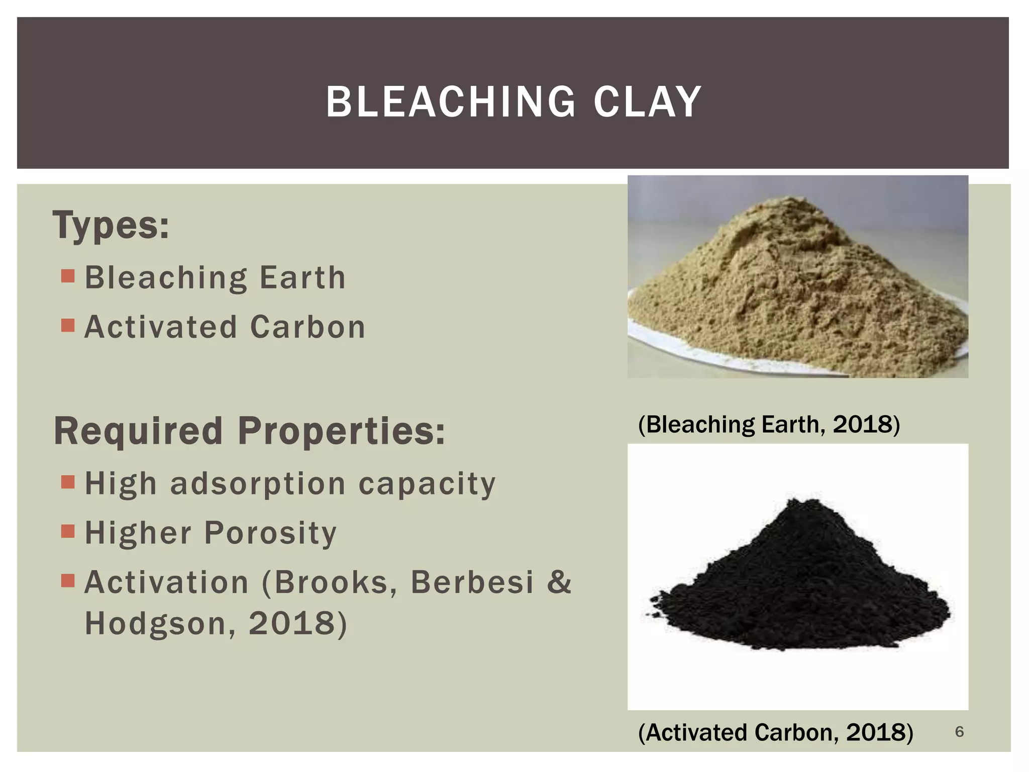Refining of Edible Oils (Bleaching Stage) | PPT