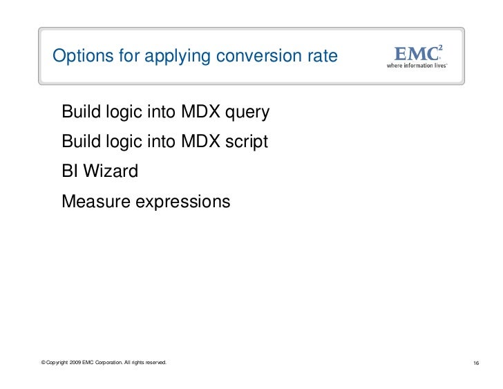 Sql Server Analysis Services And Mdx