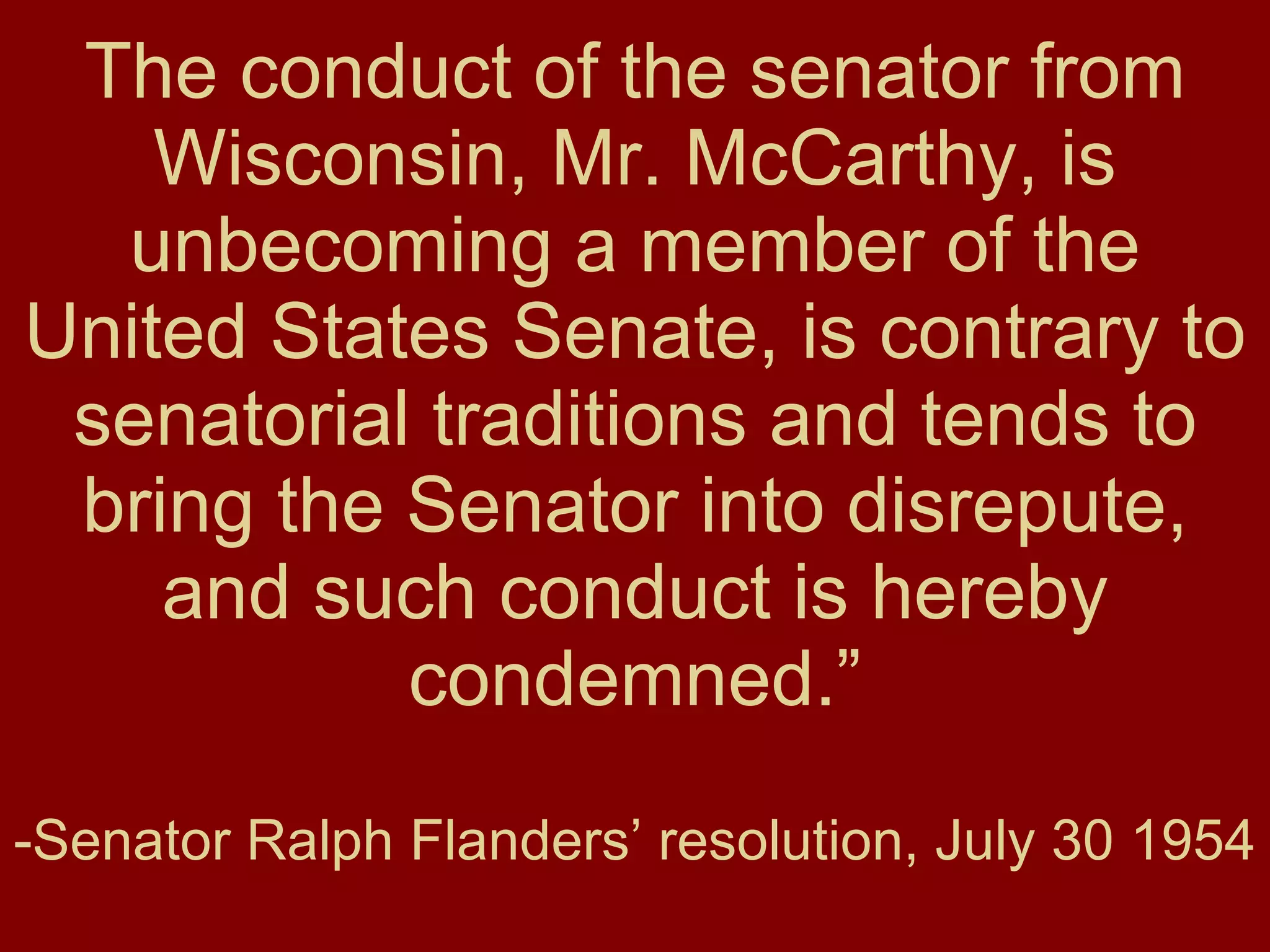 The Cold War at Home | PPT | Politics