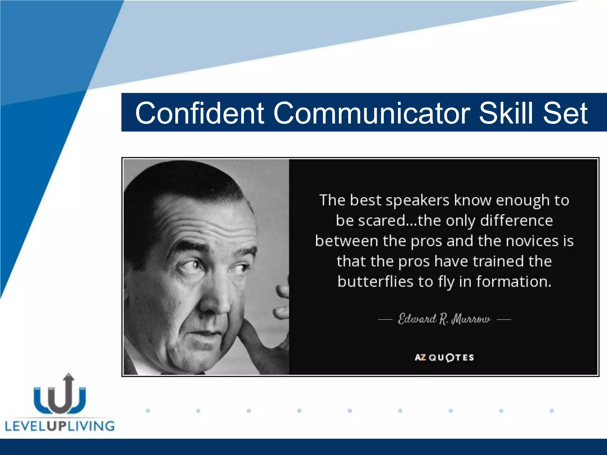 Communicate With Confidence Presentation | PPTX