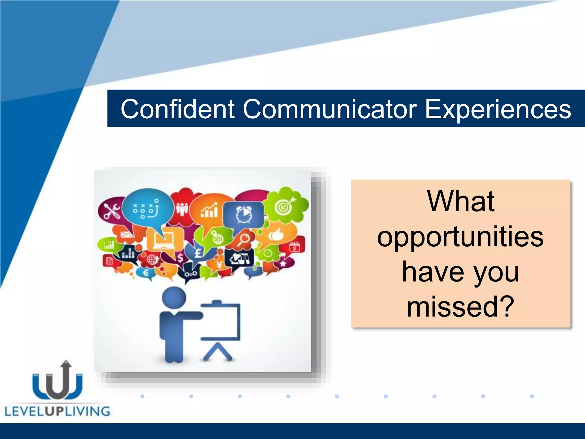 Communicate With Confidence Presentation | PPTX