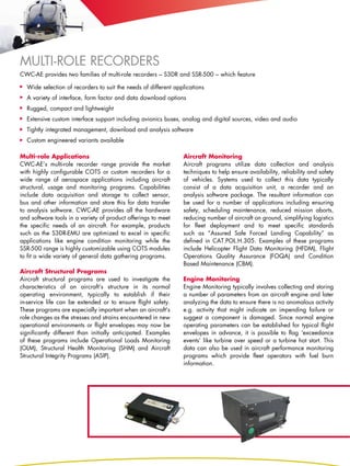 Airborne Recorders - Curtiss-Wright Controls Avionics & Electronics | PDF