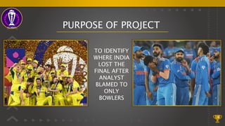 ICC CWC ODI India 2023 Analysis "WHERE WE LOST" | PDF