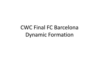 Cwc final fc barcelona | PPTX | Soccer | Sports