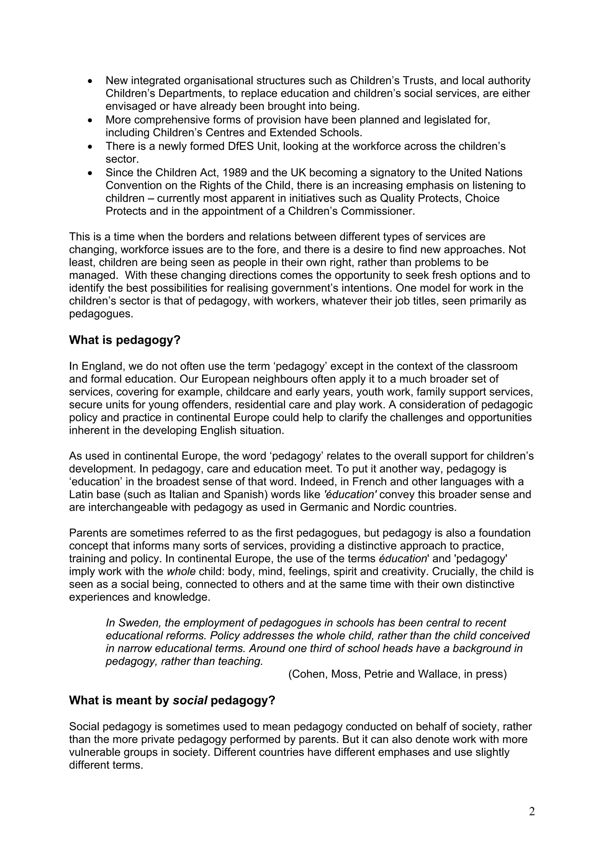 Cwc Handout2 Pedagogy Paper | PDF