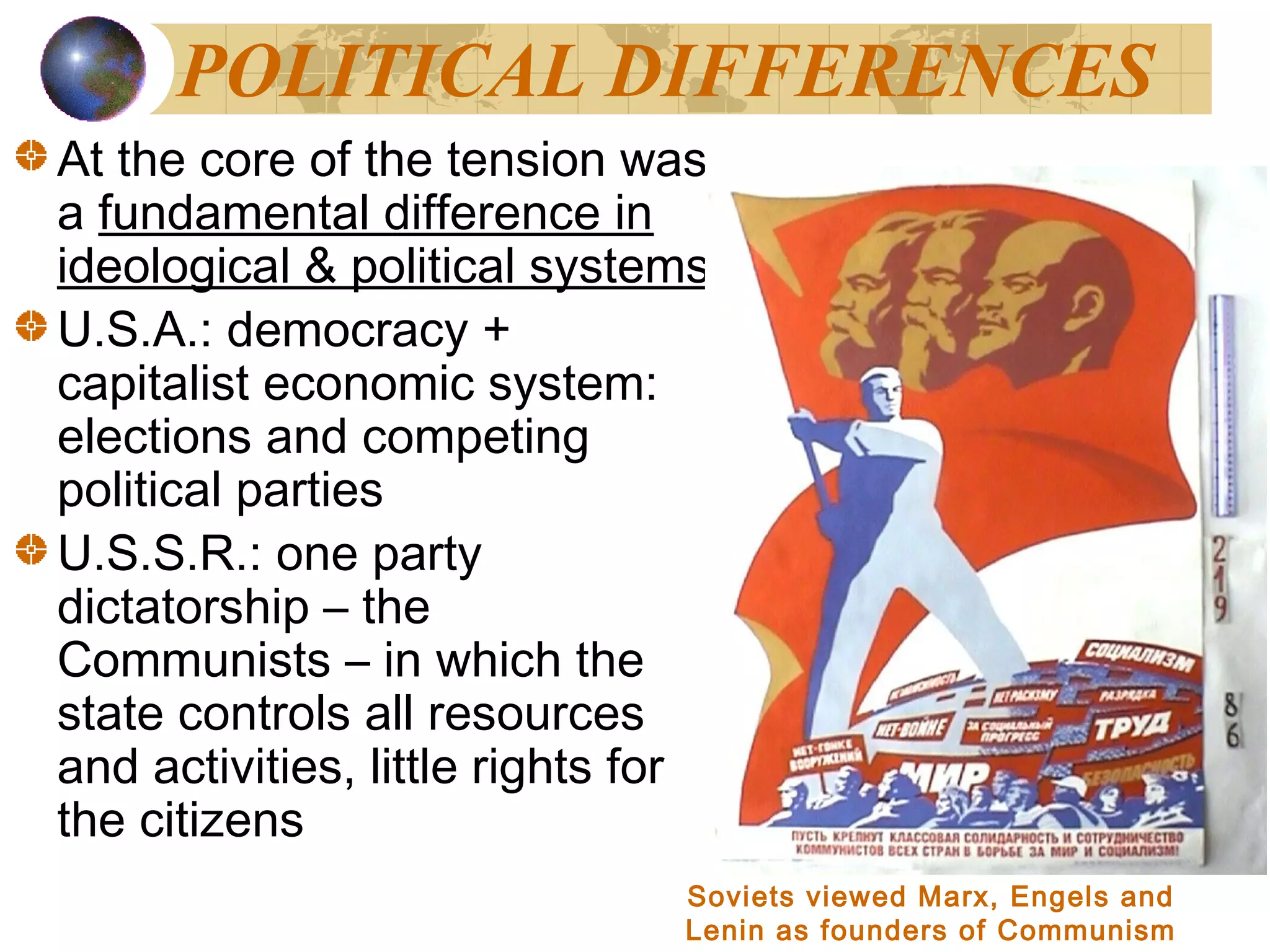 Cold War beginning 1945-1949 | PPT