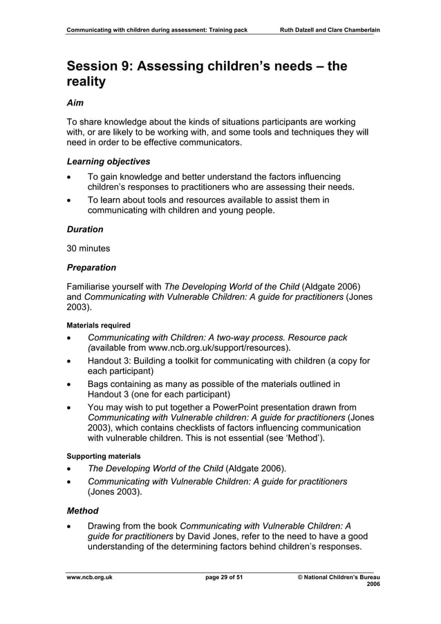 Cwc Training Pack | PDF | Parenting Babies and Toddlers | Parenting