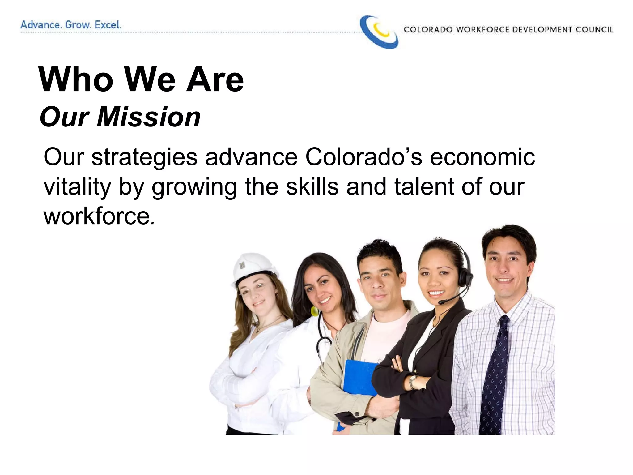 CWDC - Colorado Workforce Development Council | PPT