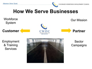 CWDC - Colorado Workforce Development Council | PPT