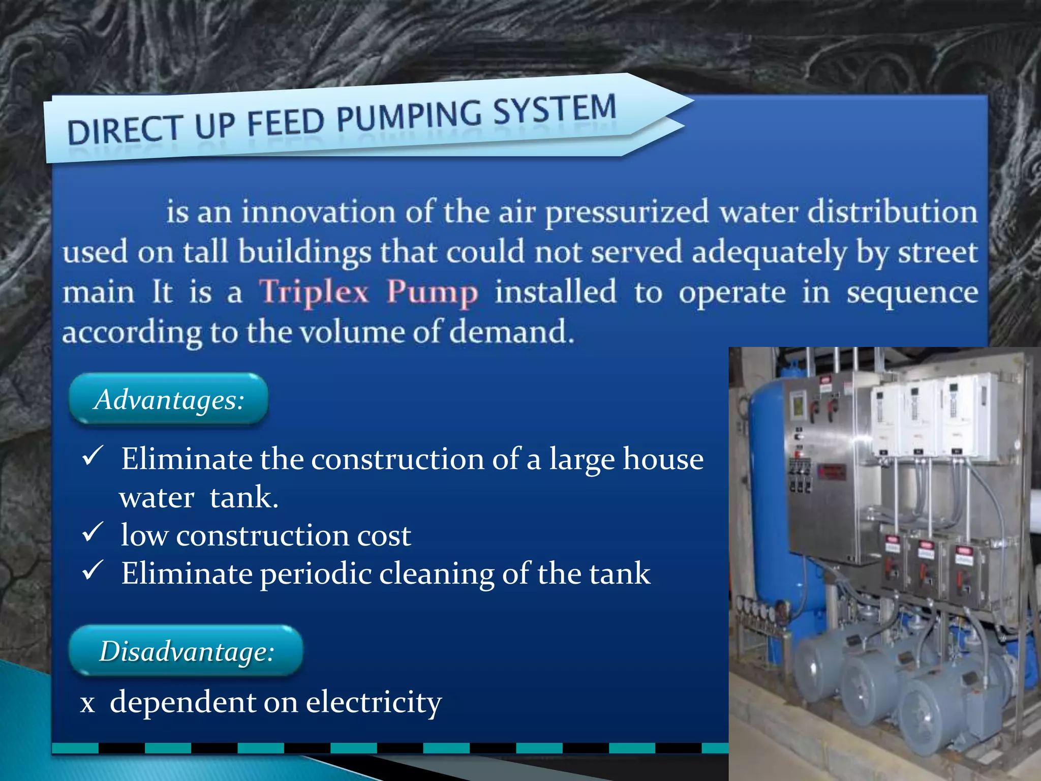 Cold Water Supply Distribution In Building | PPTX