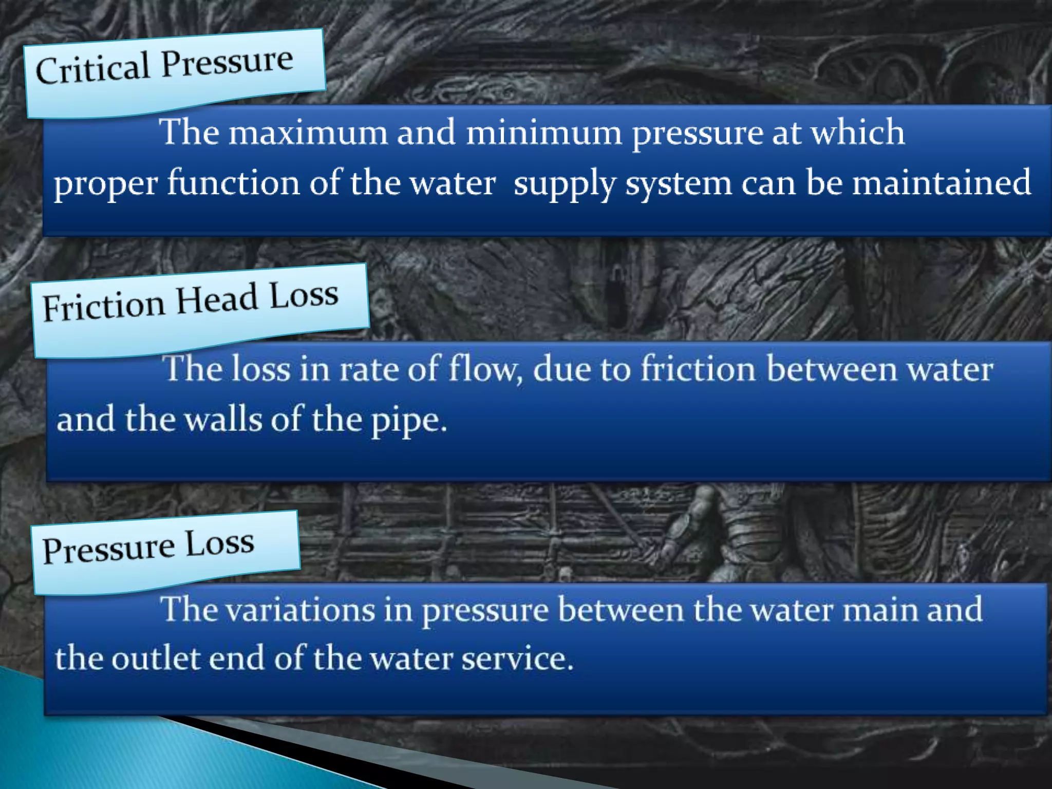 Cold Water Supply Distribution In Building | PPTX