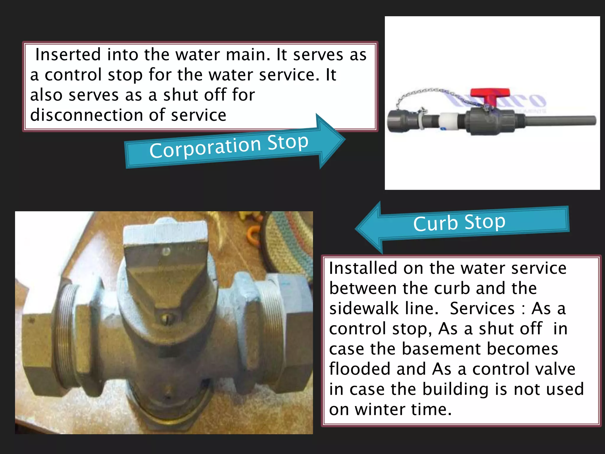 Cold Water Supply Distribution In Building | PPTX