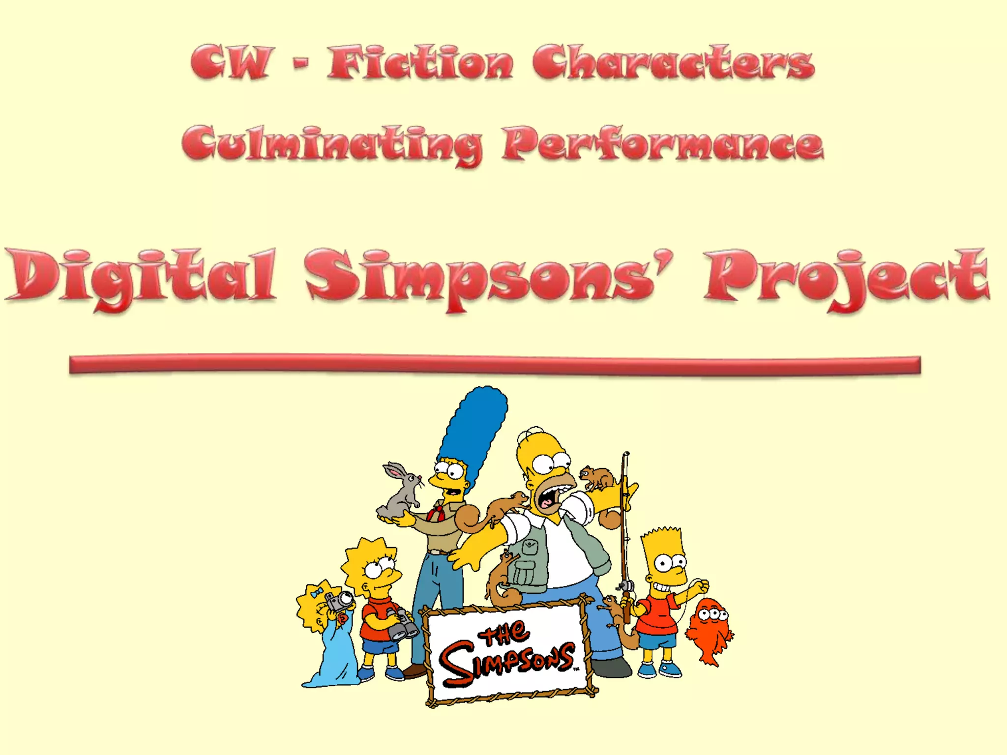 CW Digital Culminating Performance - Instructions | PPT
