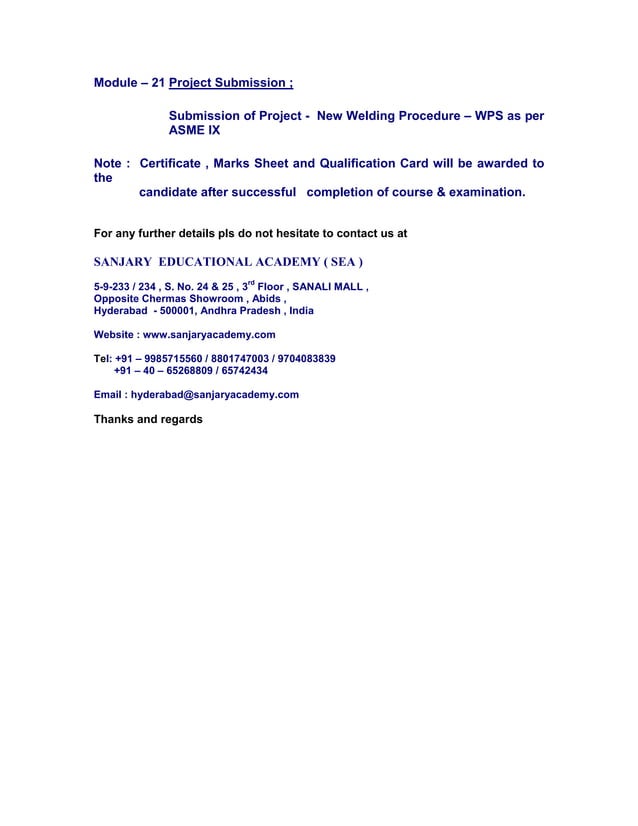 CWE Certified Welding Engineer Course | PDF | Civil Engineering Industry | Industries