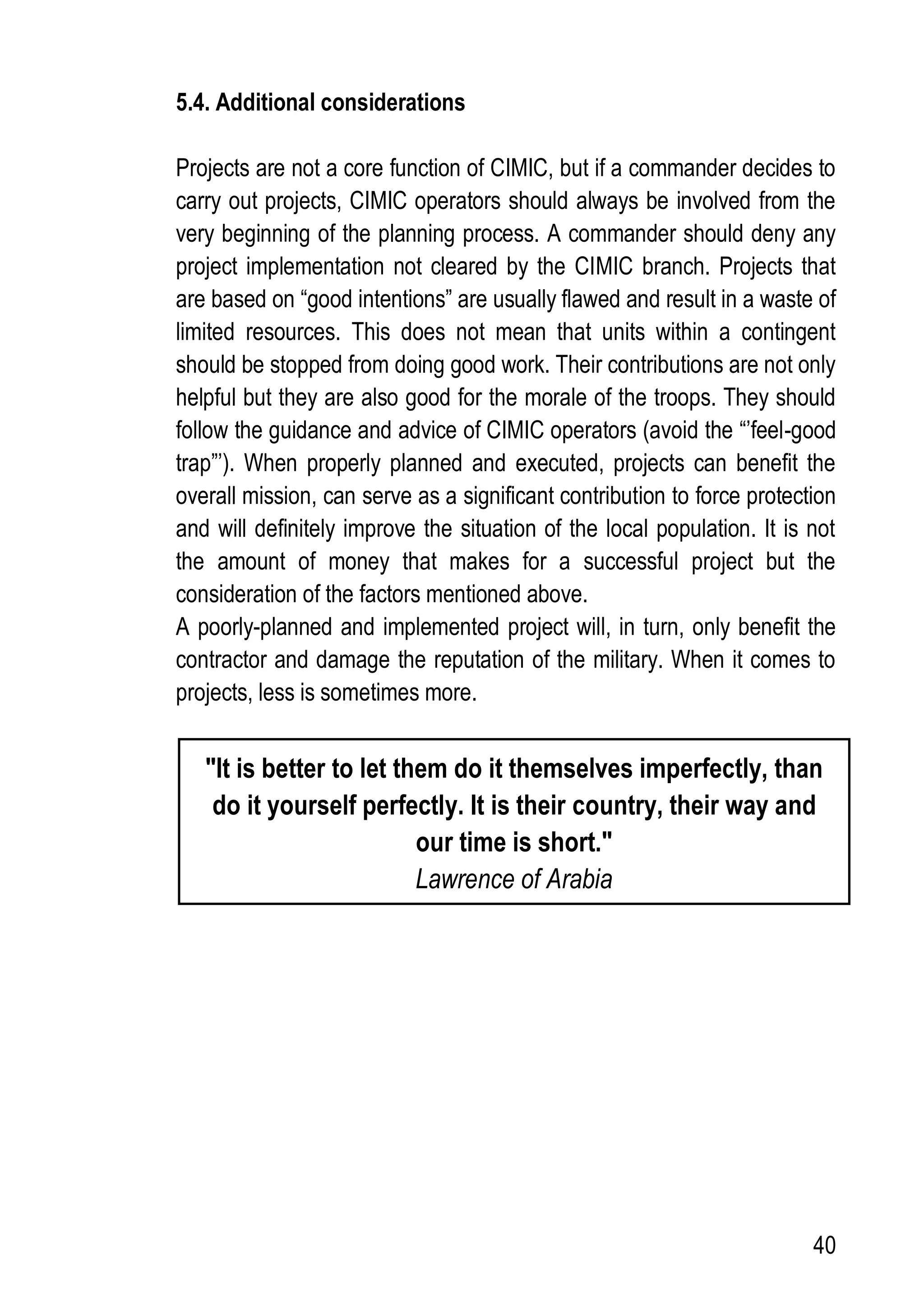 Cimic handbook | PDF