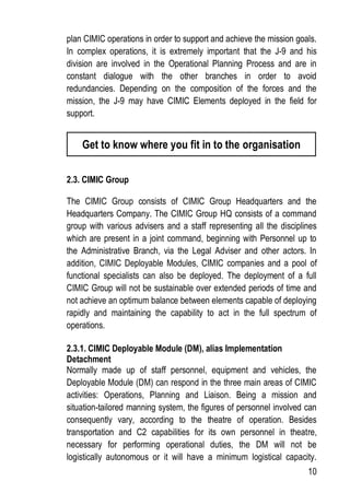 Cimic handbook | PDF