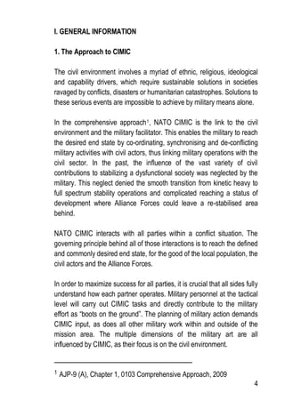 Cimic handbook | PDF