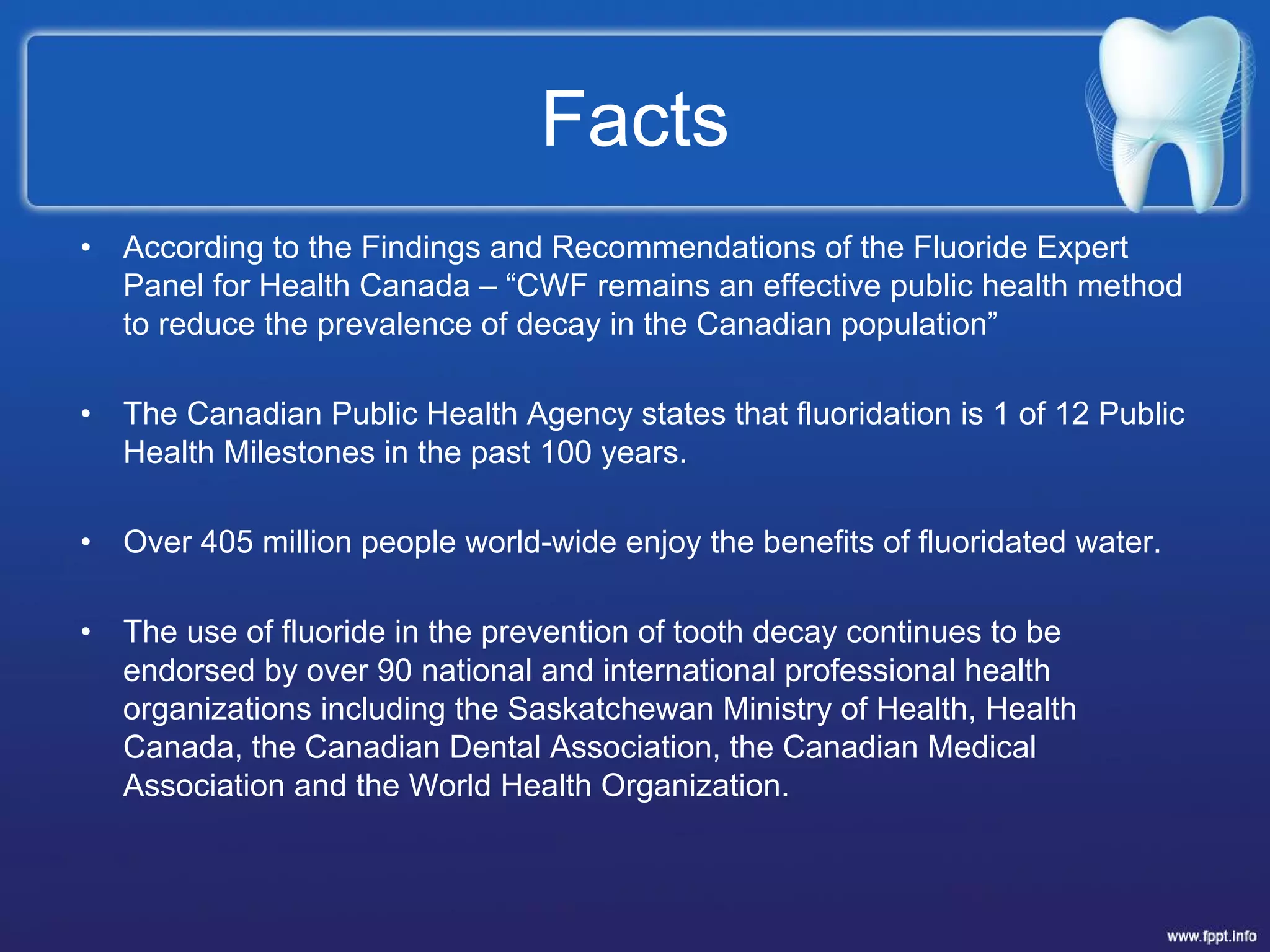 Community Water Fluoridation | PDF