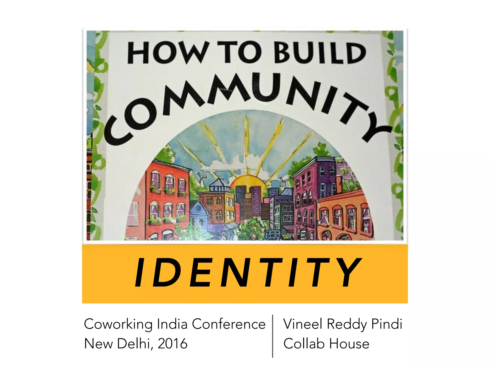 How To Build Community's Identity | PPT