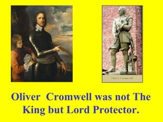 Oliver Cromwell and British History | PPT