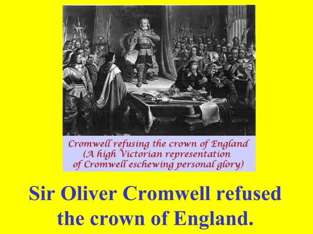 Oliver Cromwell and British History | PPT