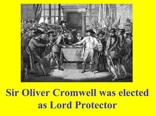 Oliver Cromwell and British History | PPT