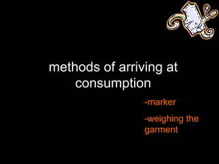 Garment Consumption | PPT