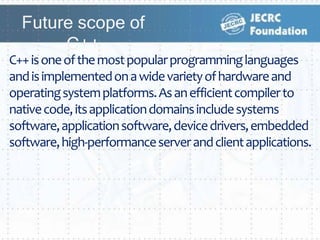 C++ with student management system project | PPT