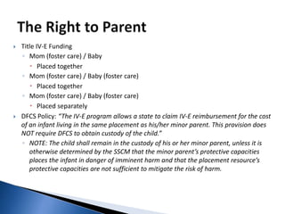 Pregnancy Prevention in Foster Care | PPTX