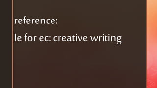 Imaginative vs. Technical Writing | PPTX