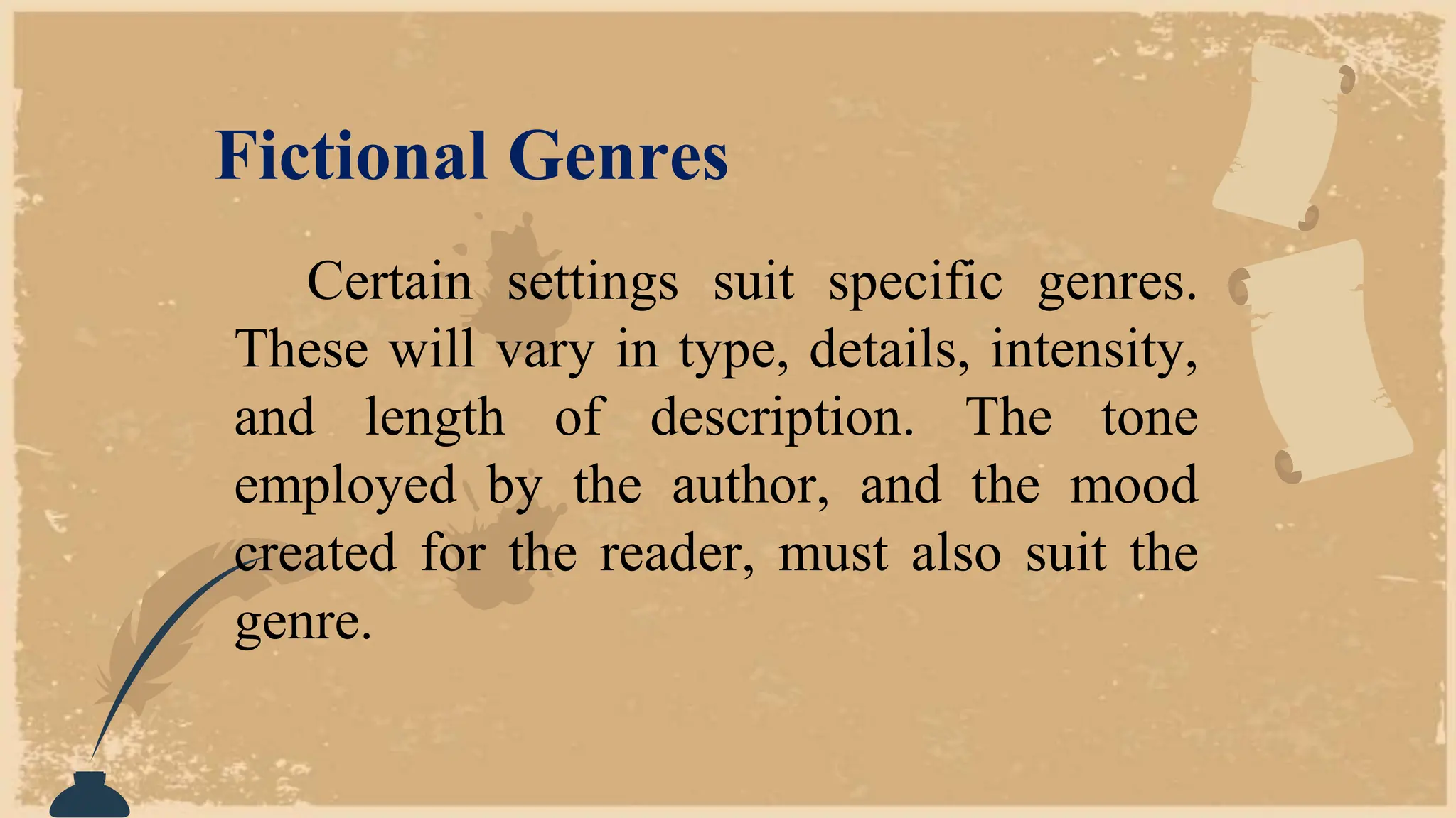 CREATIVE WRITING MODULE 5: FICTIONAL GENRE | PPTX