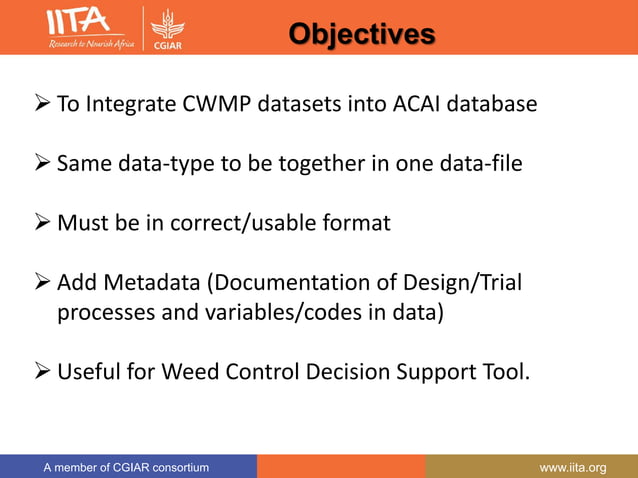 Cwmp data integration sam korie | PPT