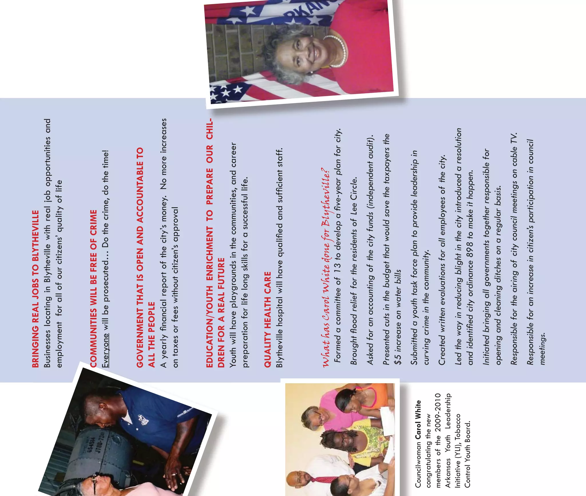 Carol White for Mayor | PDF