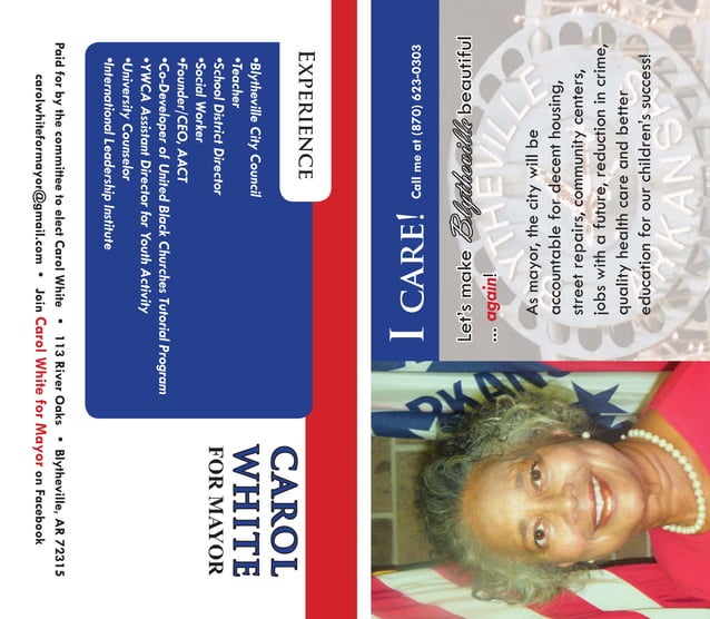 Carol White for Mayor | PDF