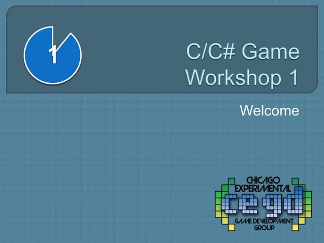 Getting Started with C/C# Game Development Part 1 | PPT