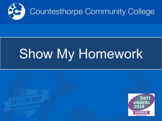 Show My Homework | PPTX | Homework and Study | Education