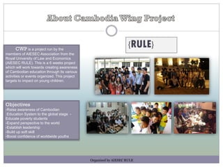 Cwp booklet | PPTX
